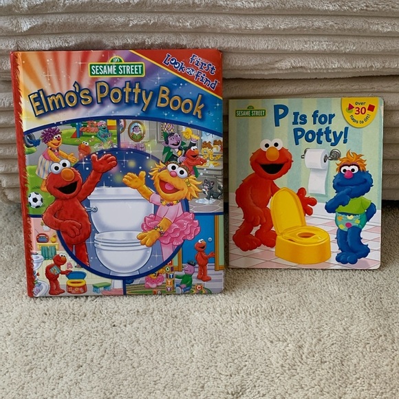 Sesame Street | Toys | Sesame Street Elmos Potty Book And P Is For ...